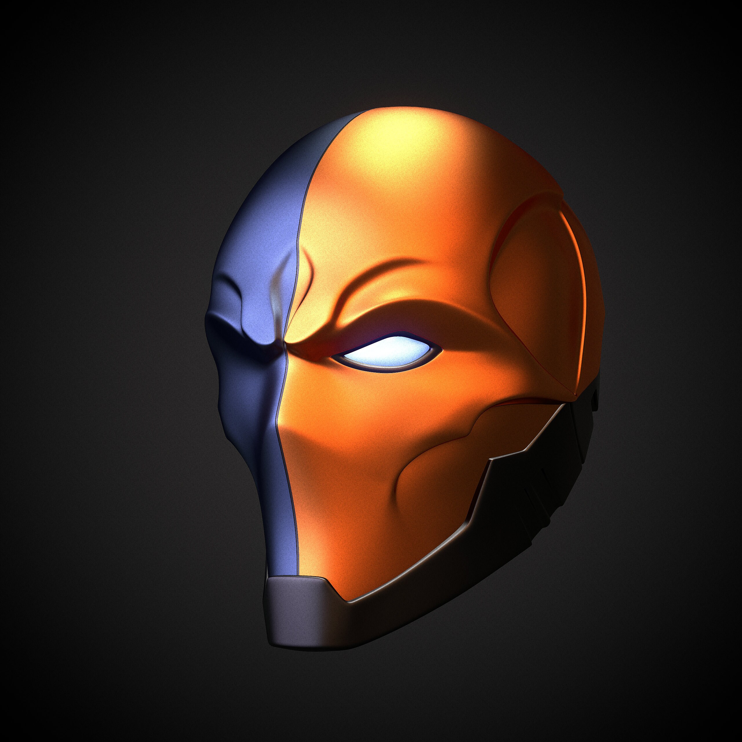 3D Files-mezco Deathstroke (both Eyes Included) - Etsy