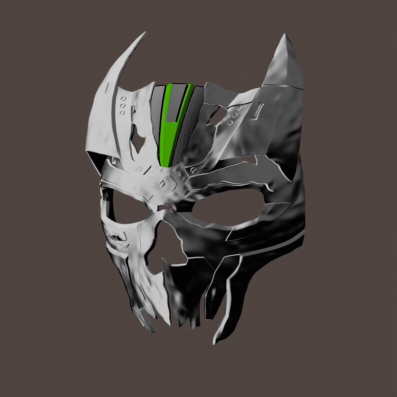 Ghost Condemned Mask File - Etsy