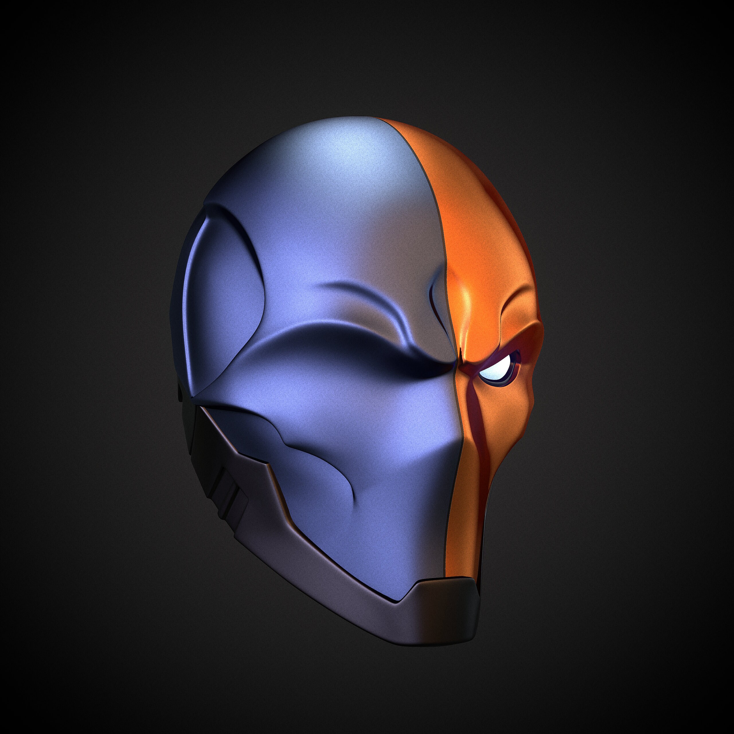 3D Files-mezco Deathstroke (both Eyes Included) - Etsy