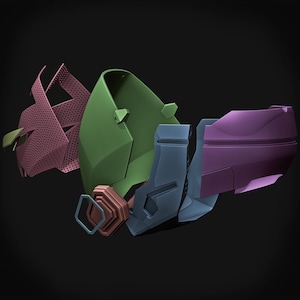 3d Files-miles Prowler Mask and Collar - Etsy