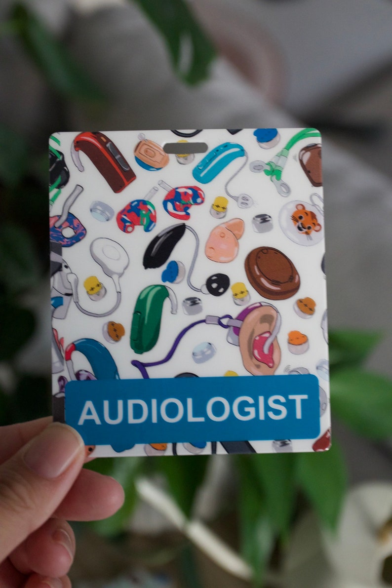 Audiologist Badge Buddy Grad School Audiology Gift - Etsy