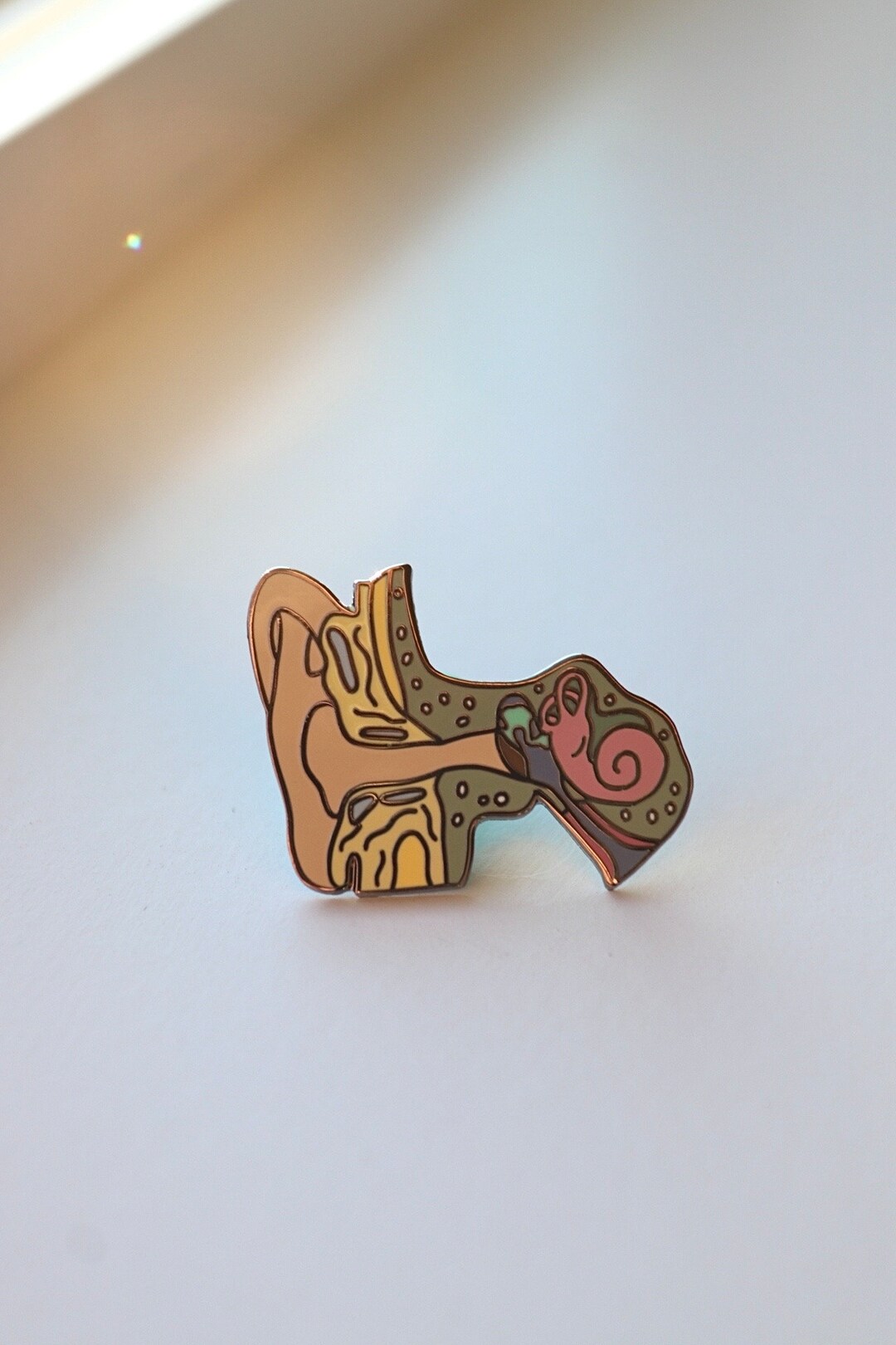 Ear Anatomy Enamel Pin, Audiology, Audiologist, Grad School Gift - Etsy