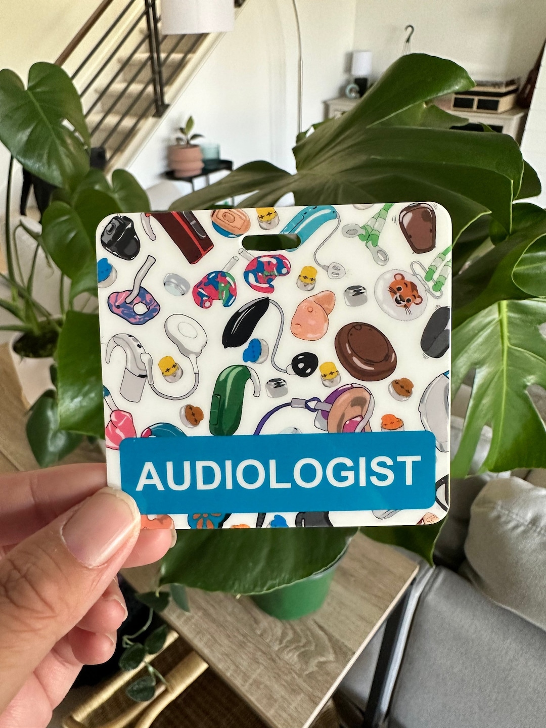 Audiologist Badge Buddy, Grad School, Audiology, Gift - Etsy