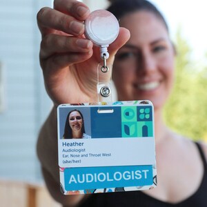 Audiologist Badge Buddy, Grad School, Audiology, Gift - Etsy
