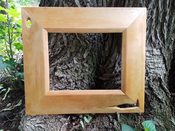 8 X 10 Hand-carved Birch Picture Frame | Etsy