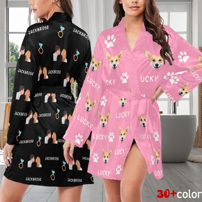 Robe Cat Kimono - Etsy