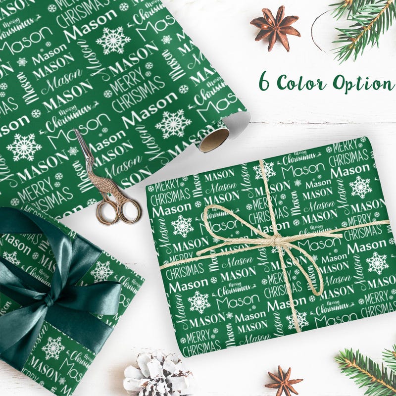 Funny Christmas Wrapping Paper - Etsy