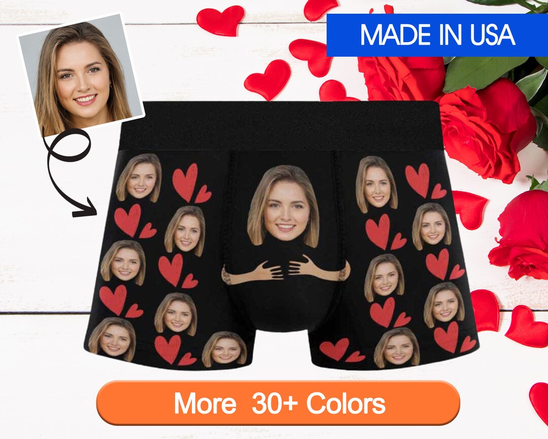 Custom Face Boxer Briefs, Custom Boxer Briefs, Personalized Underwear ...
