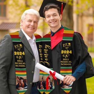 Personalized Graduation Stole, Custom Graduate Stoles Name, Graduation ...