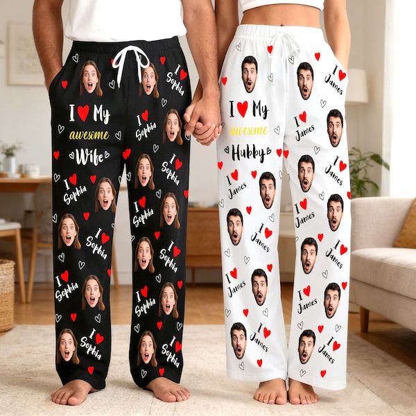 I Love My Boyfriend Pants - Etsy