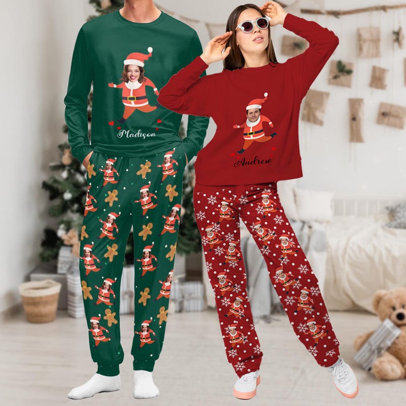 Funny Family Christmas Pajamas - Etsy