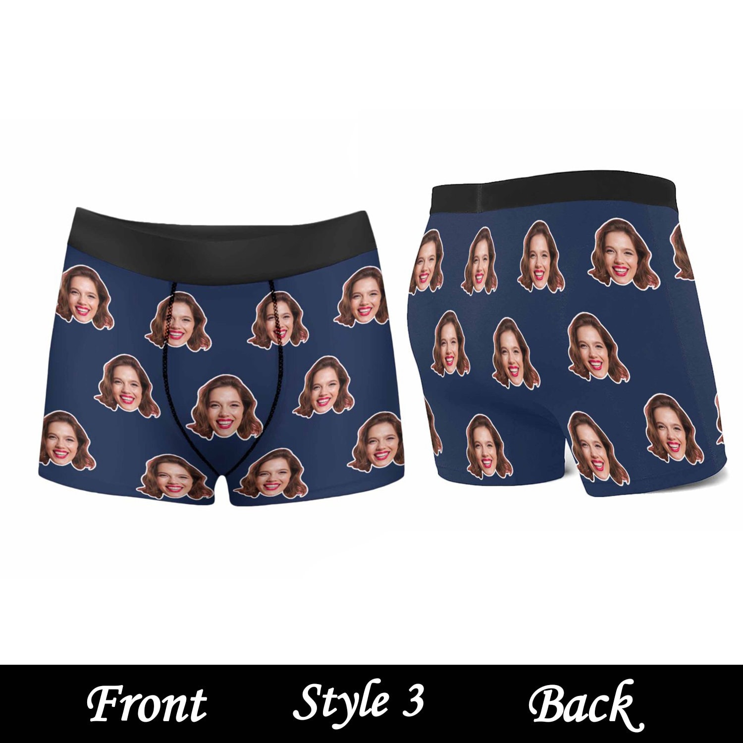 Custom Face Boxer Briefs: Personalized Photo Underwear Gift - Etsy