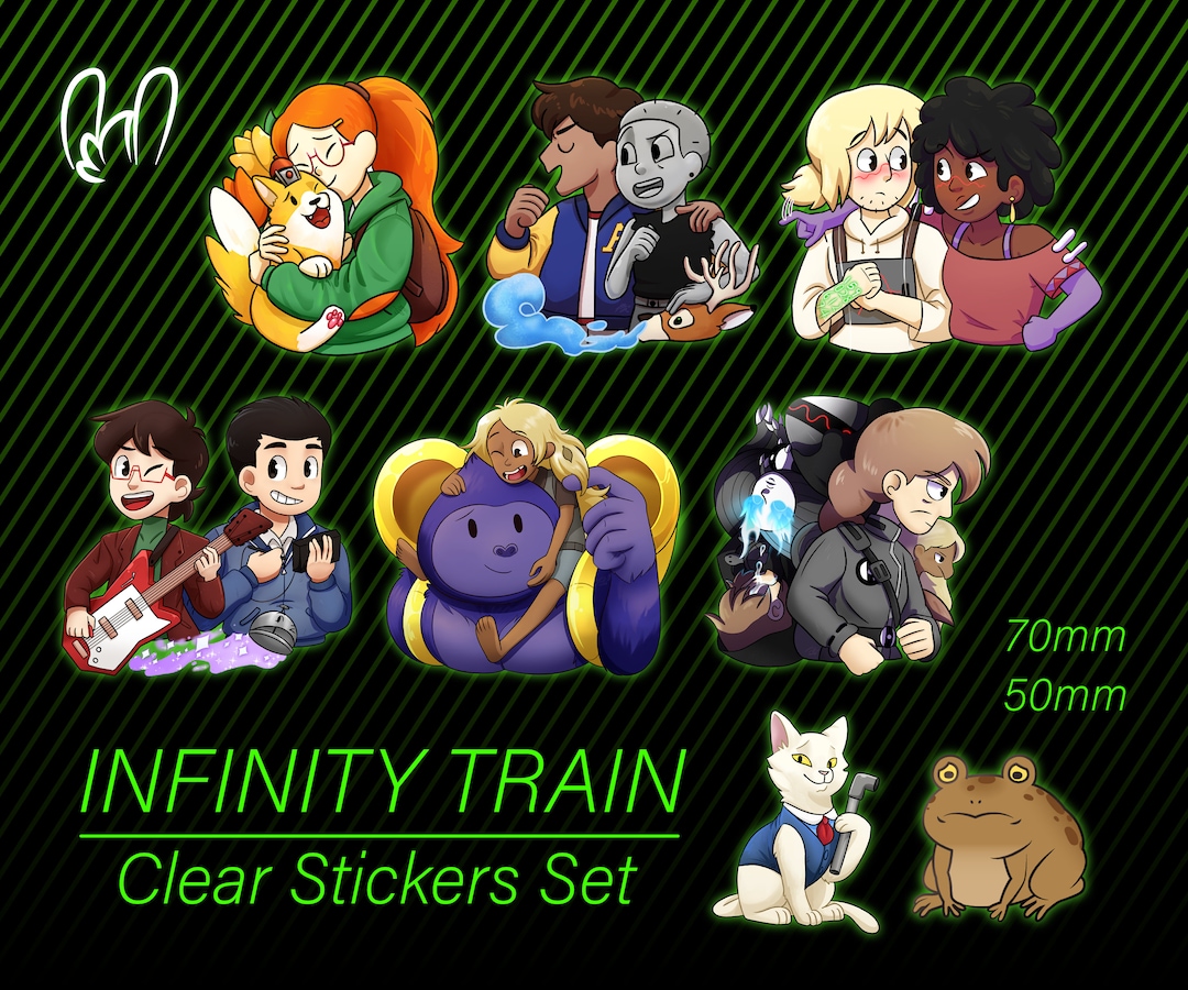 Infinity Train : #1 Complete Stickers Set - Etsy