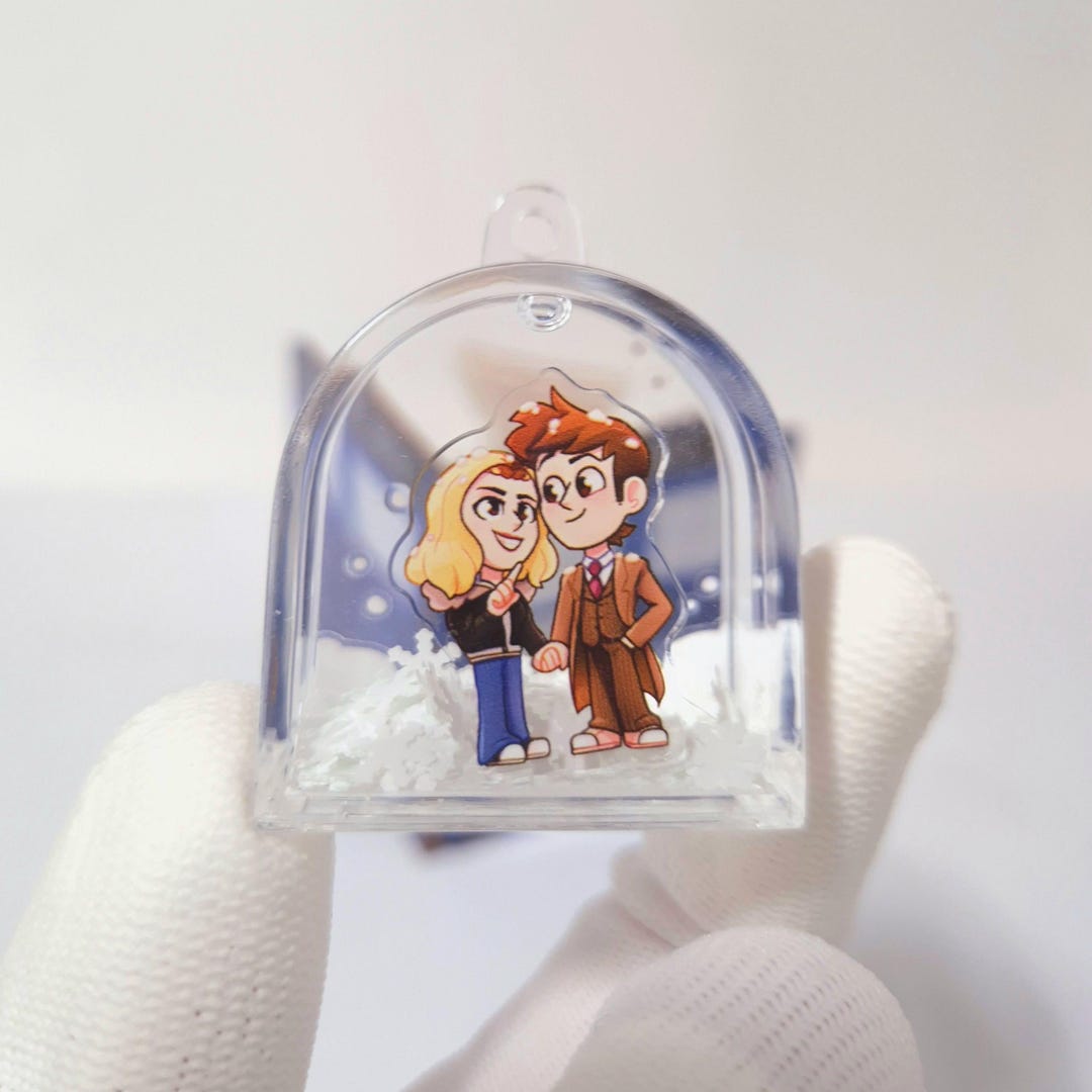 Doctor Who - tenrose Snowflake Water Shaker - Etsy