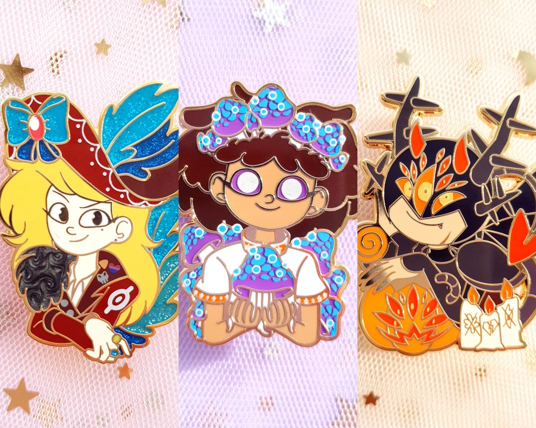 Amphibia: Halloween Trio Enamel Pins - Etsy