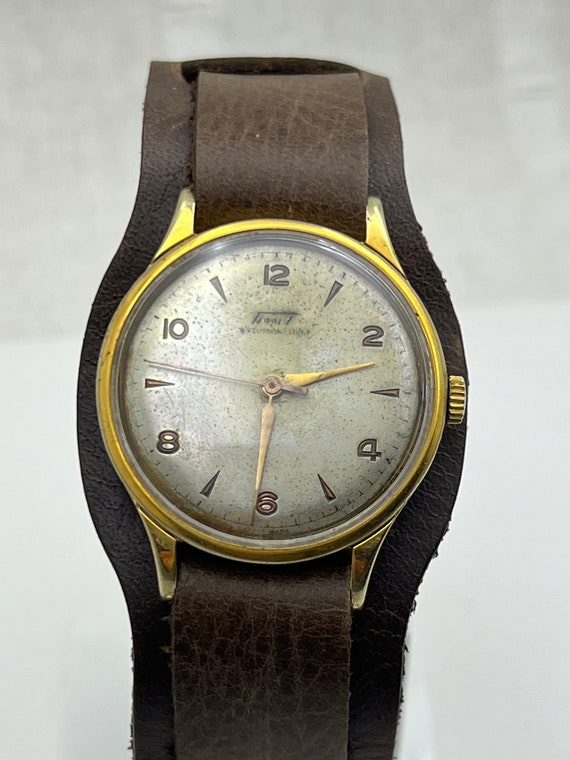 vintage TISSOT Cal.27 Hand Winding Gold Plated Swiss … - Gem