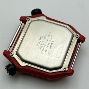 Rare Casio SW-200 Digital Watch module 874 Wrist/neck Chronograph ...