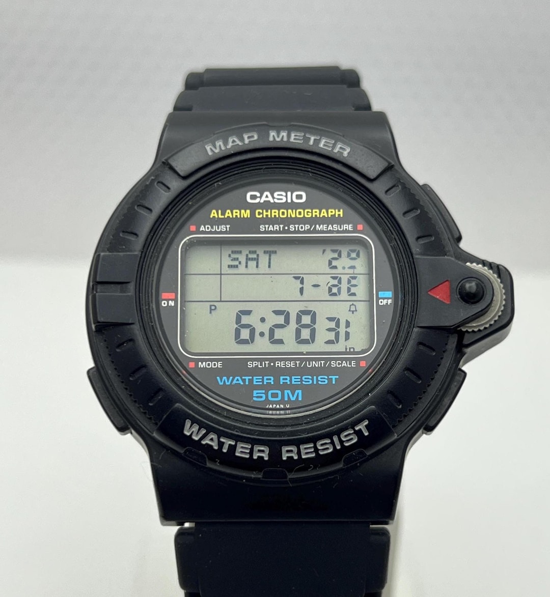 Rare Casio MAP-100 Module 693 / Map Meter / Mechanical Measures ...
