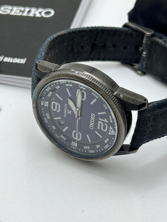 SEIKO Blue ALPINIST Compass Fieldmaster 4R35-02N0 - S… - Gem