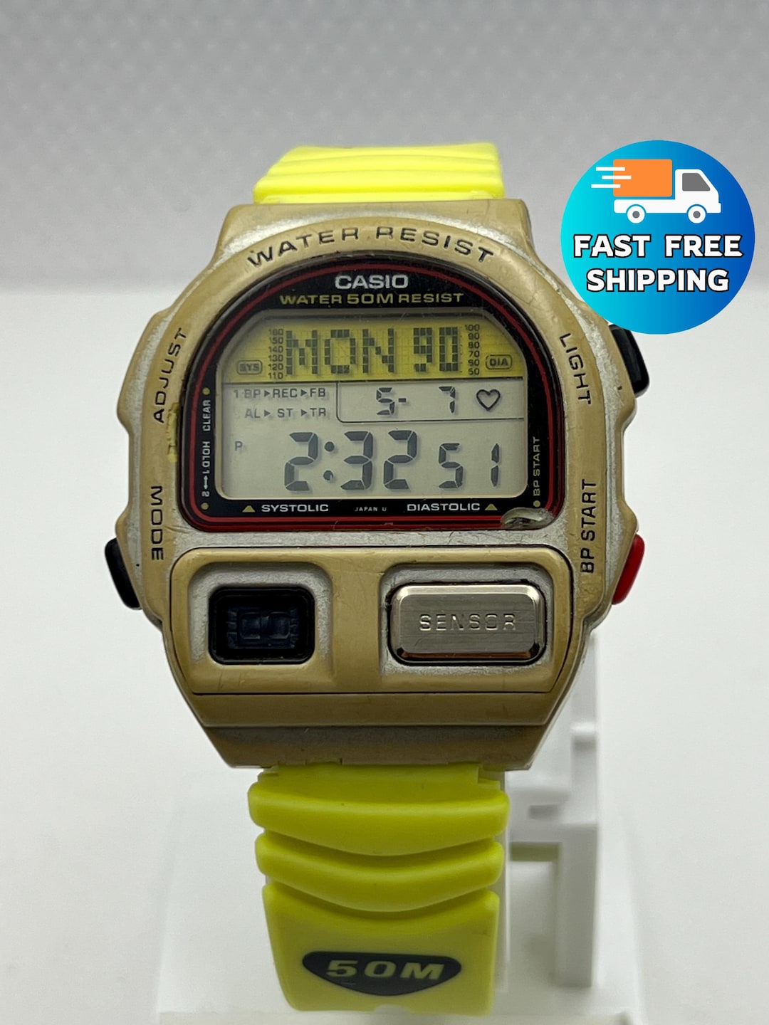 1990s Casio BP-100 Blood Pressure / Made in Japan / Working / Gift for ...