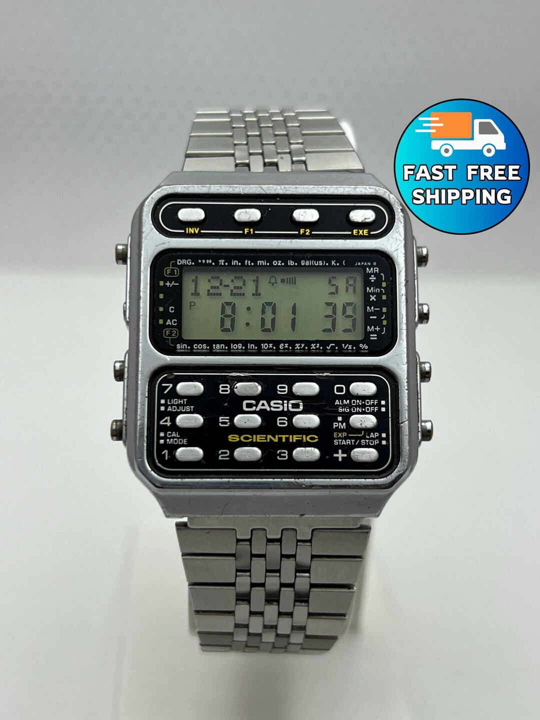 1980s Casio CFX-200 Scientific Calculator (module 197) / Collectible ...