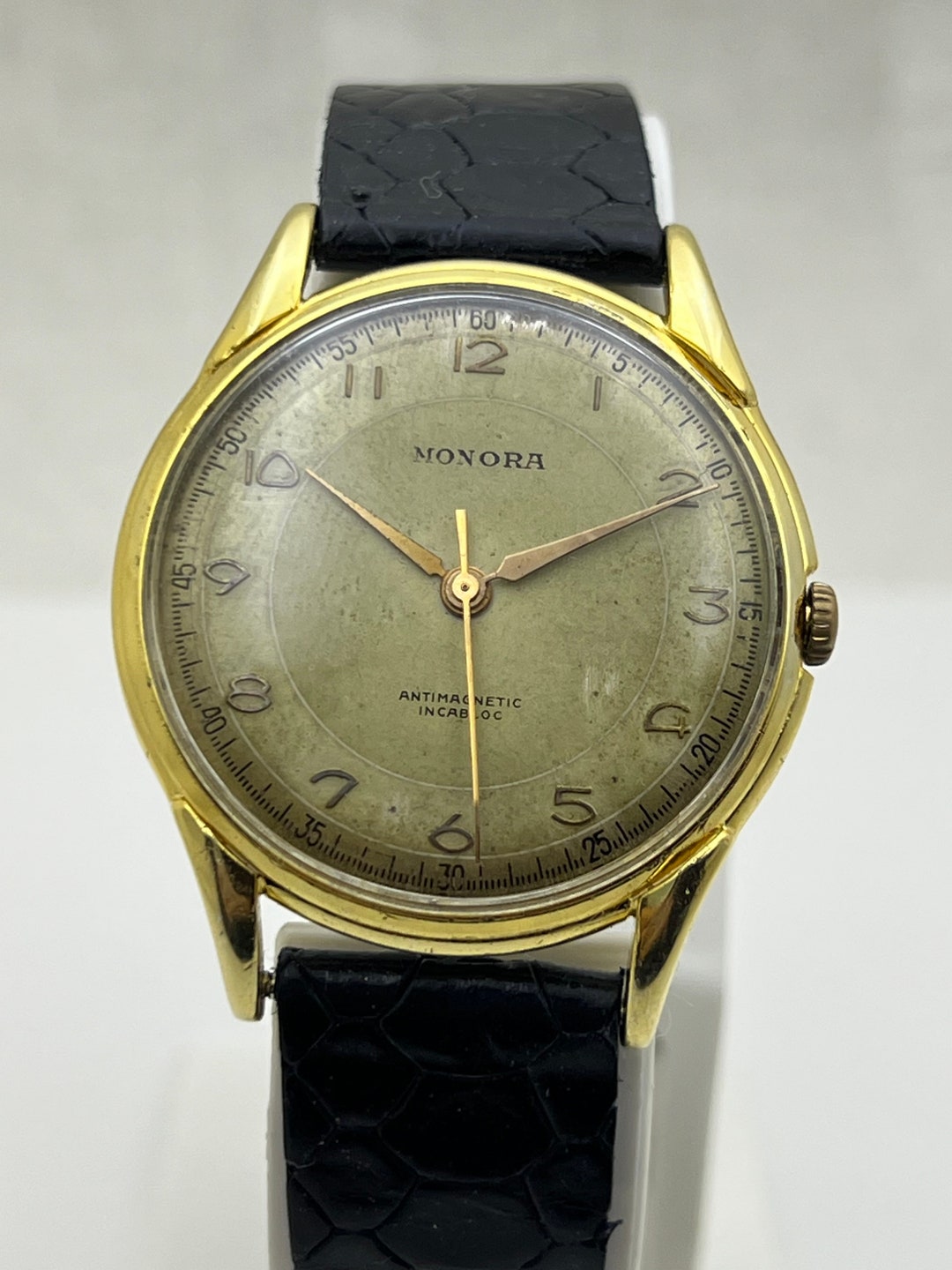 Vintage Monora Breitling-bidynator Felsa 690 Automatic Movement Men's ...