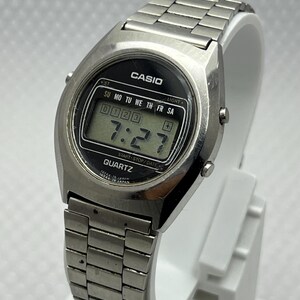 1970s CASIO Digital 31QR-20 / Japan G / All Steel / Rare Wristwatch ...