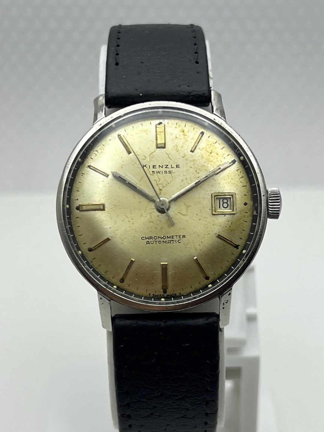 Rare KIENZLE Swiss / Automatic Chronometer / All Steel / Swiss Made ...