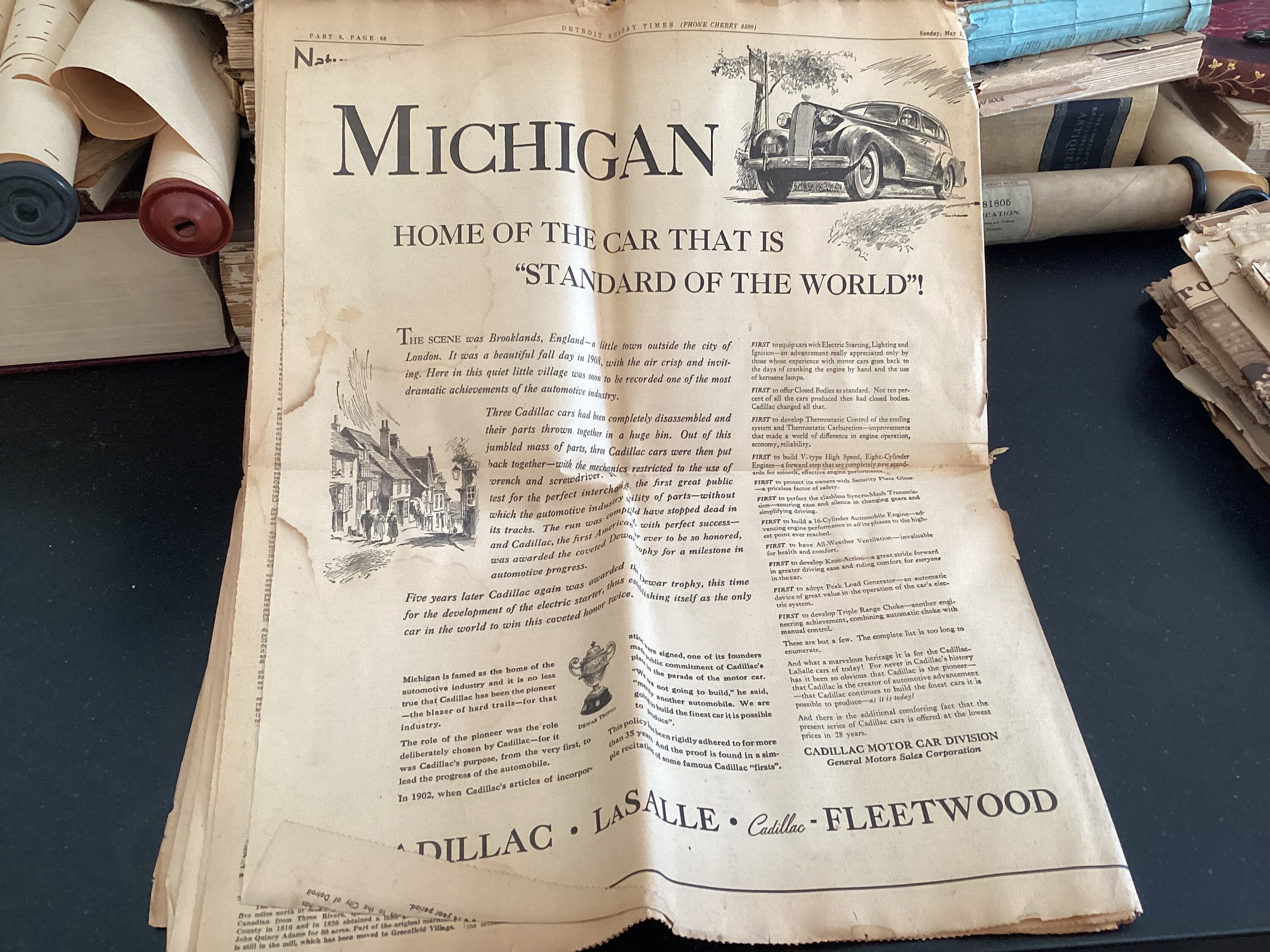 1937 Antique Detroit Michigan Newspaper Detroit Times - Etsy