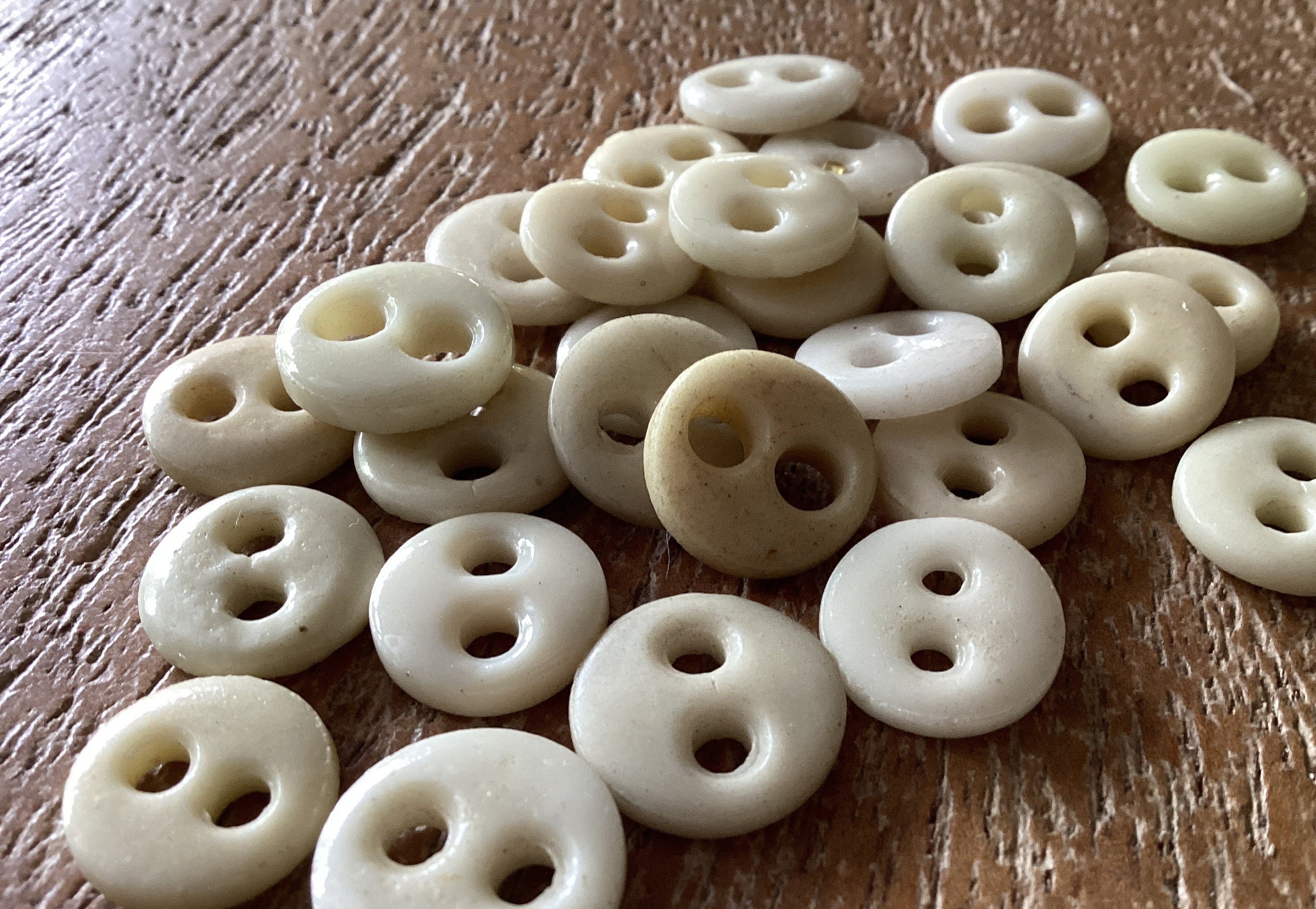 Antique Ivory China Button Lot Porcelain Underwear Buttons - Etsy