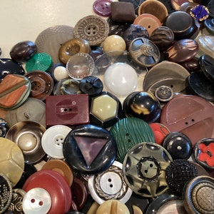 Antique Vintage Mixed Collector Button Lot Fancy Button Lot Specialty ...