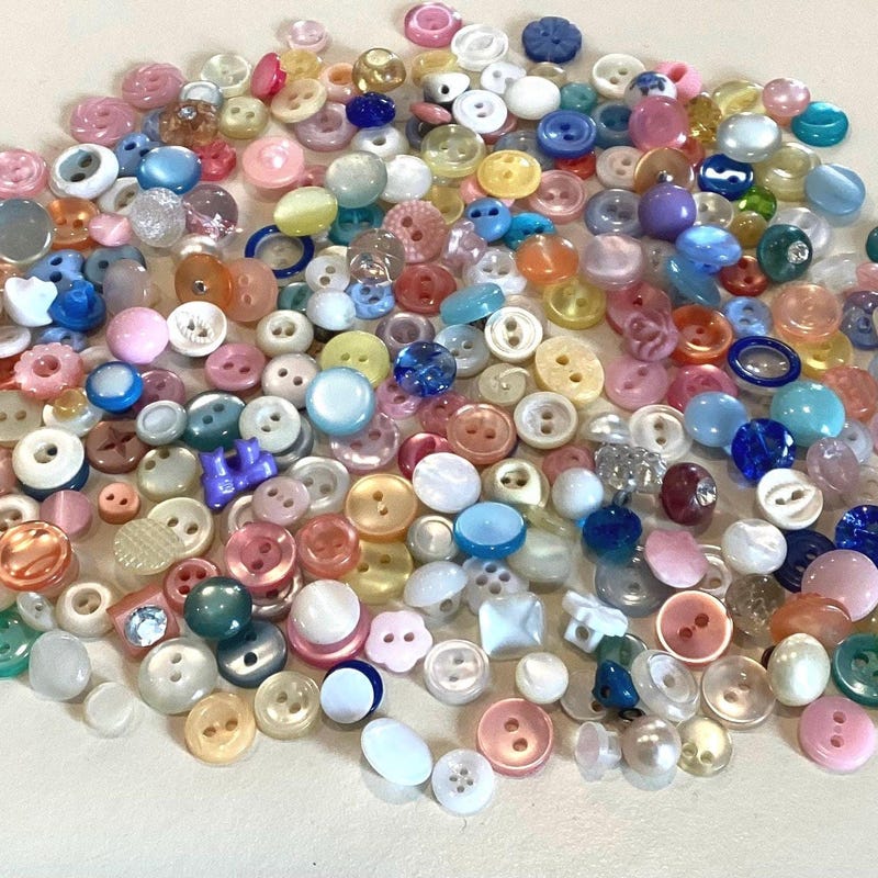 Pastel Buttons - Etsy