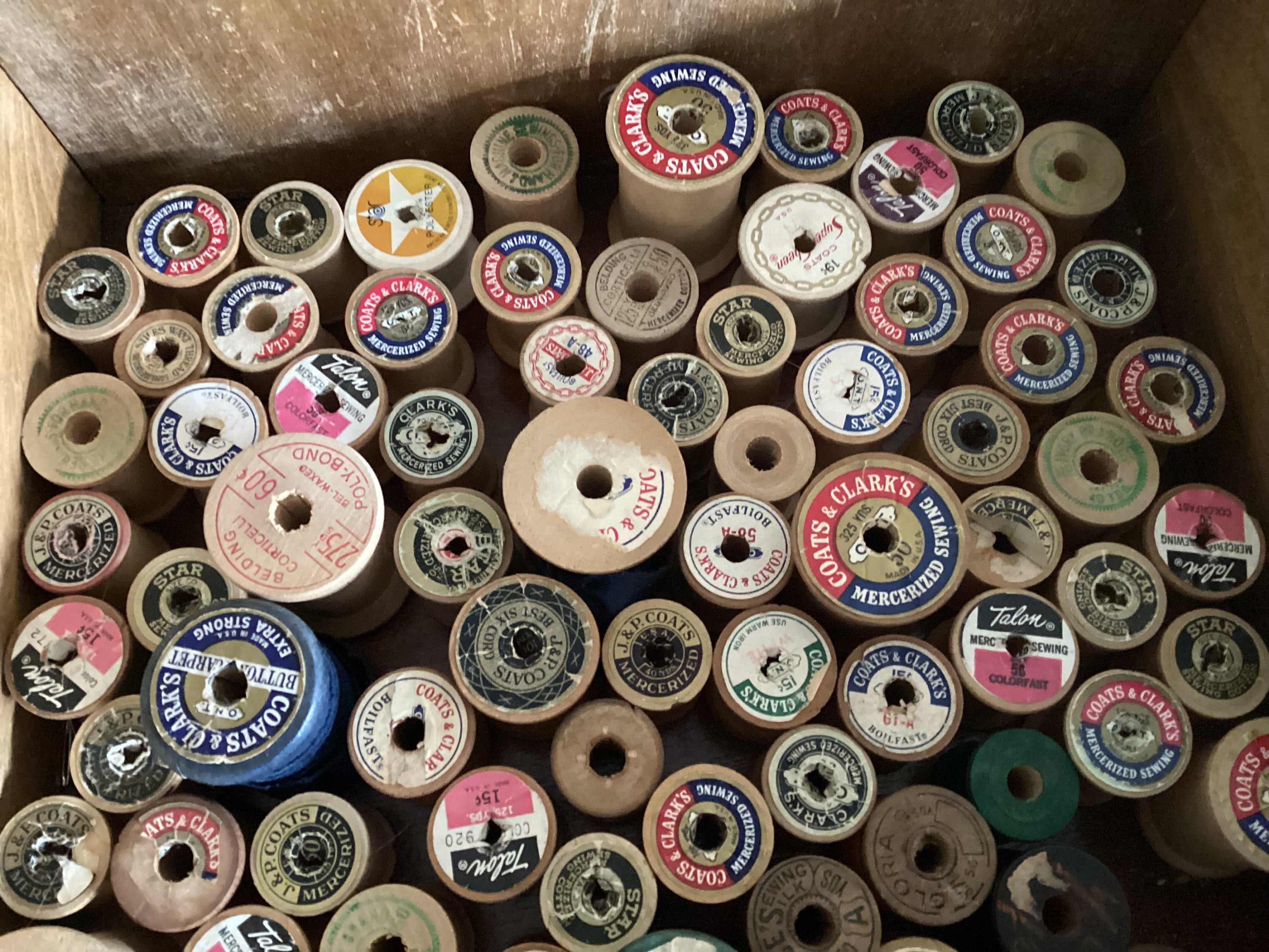 Antique Vintage Wooden Thread Spools for Crafting - Etsy