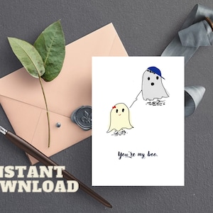 Cute Horror Birthday Card - Funny Horror Valentine Card - Anniversary ...