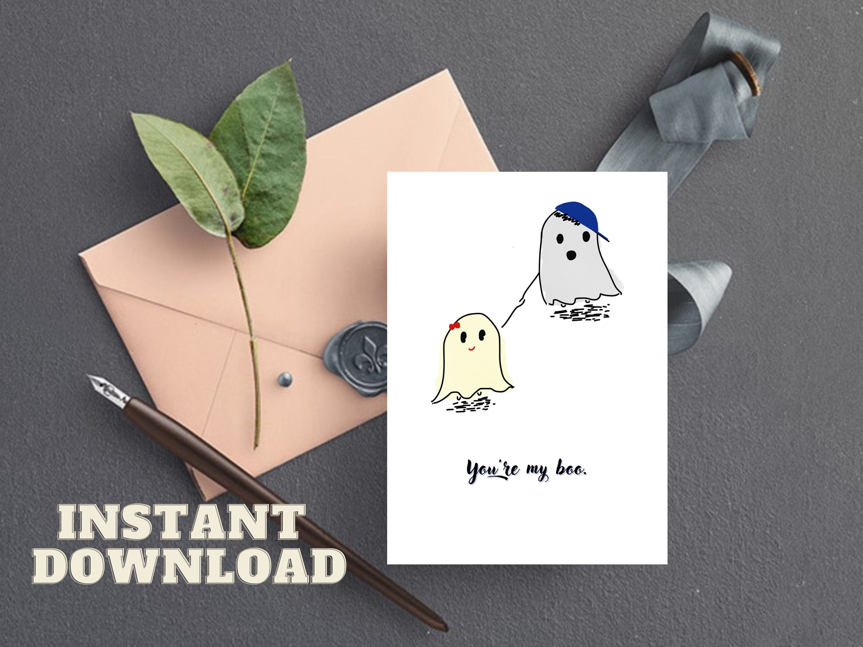 Cute Horror Birthday Card - Funny Horror Valentine Card - Anniversary ...