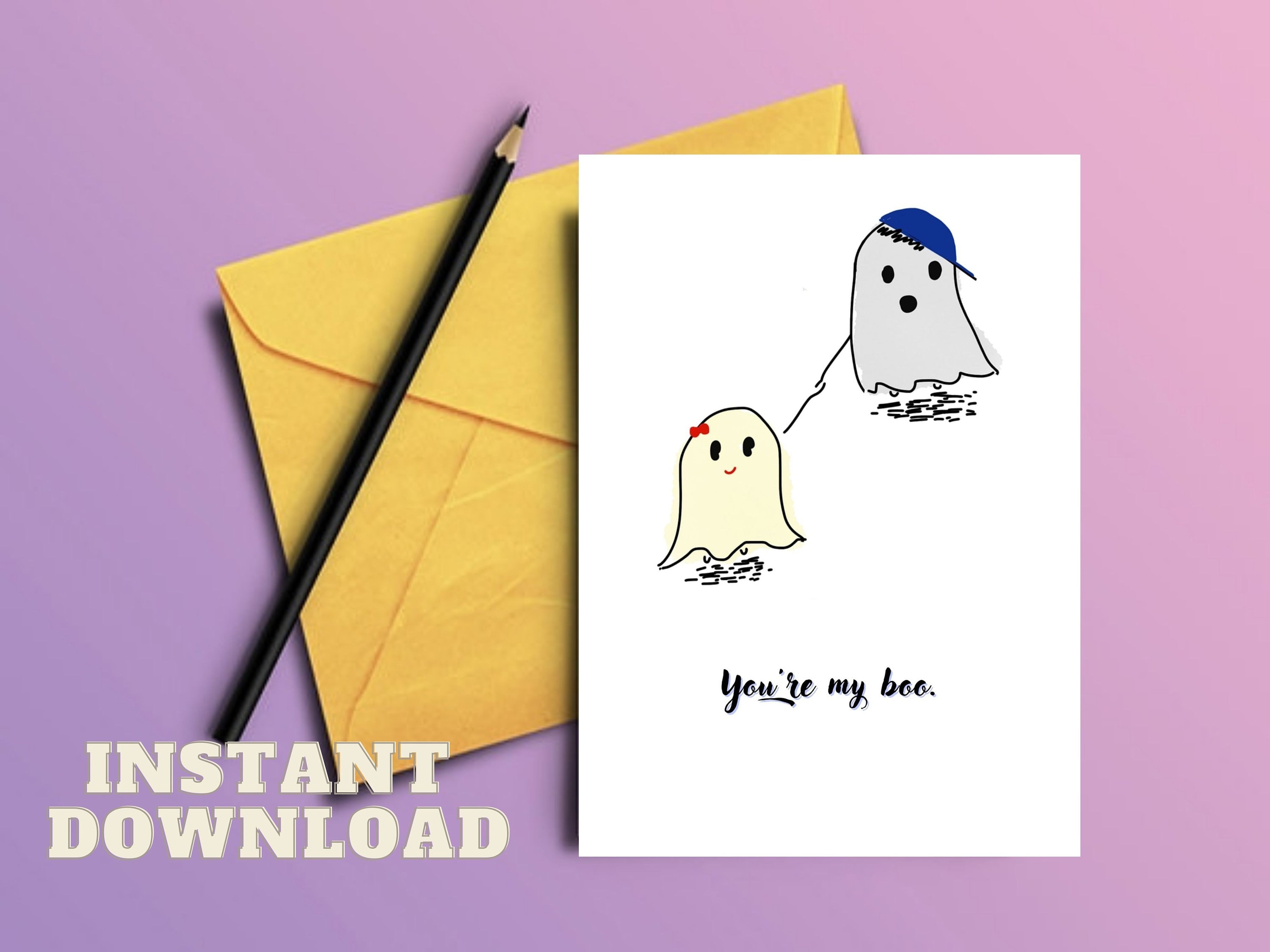 Cute Horror Birthday Card - Funny Horror Valentine Card - Anniversary ...