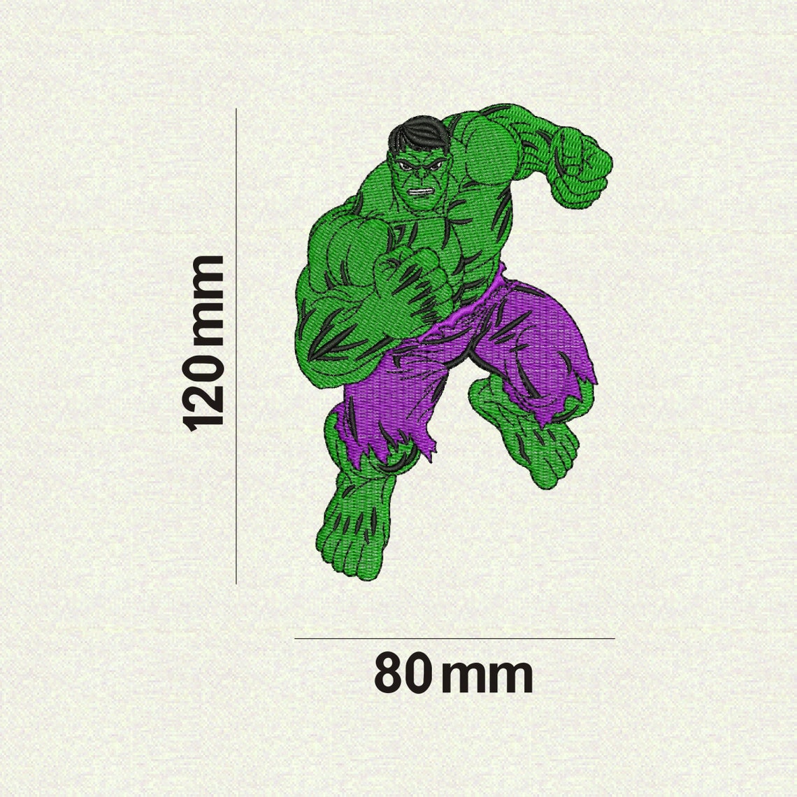 Hulk Embroidery Design Files for Machine Embroidery. - Etsy