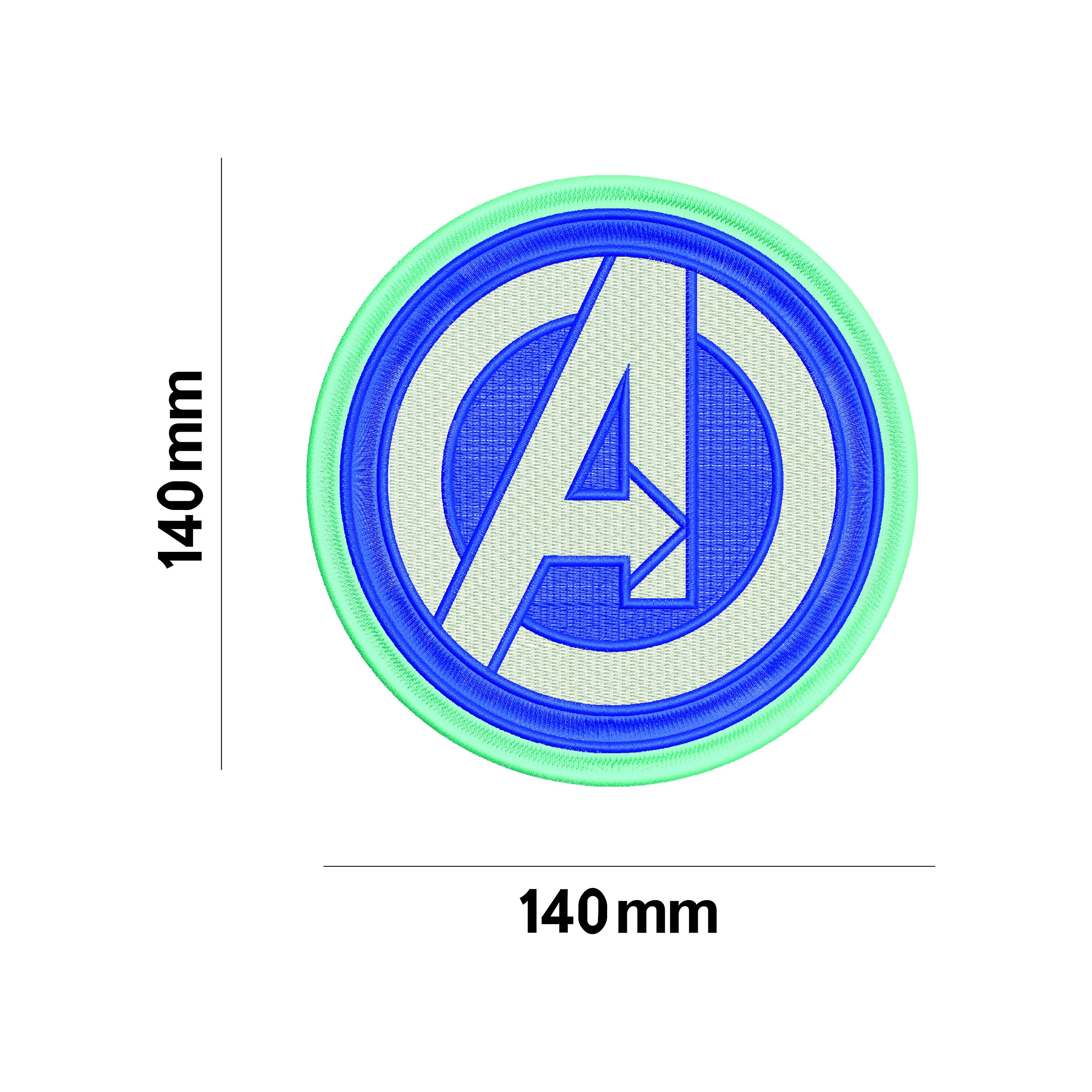 Avenger Logo Embroidery Design Files for Machine Embroidery. - Etsy