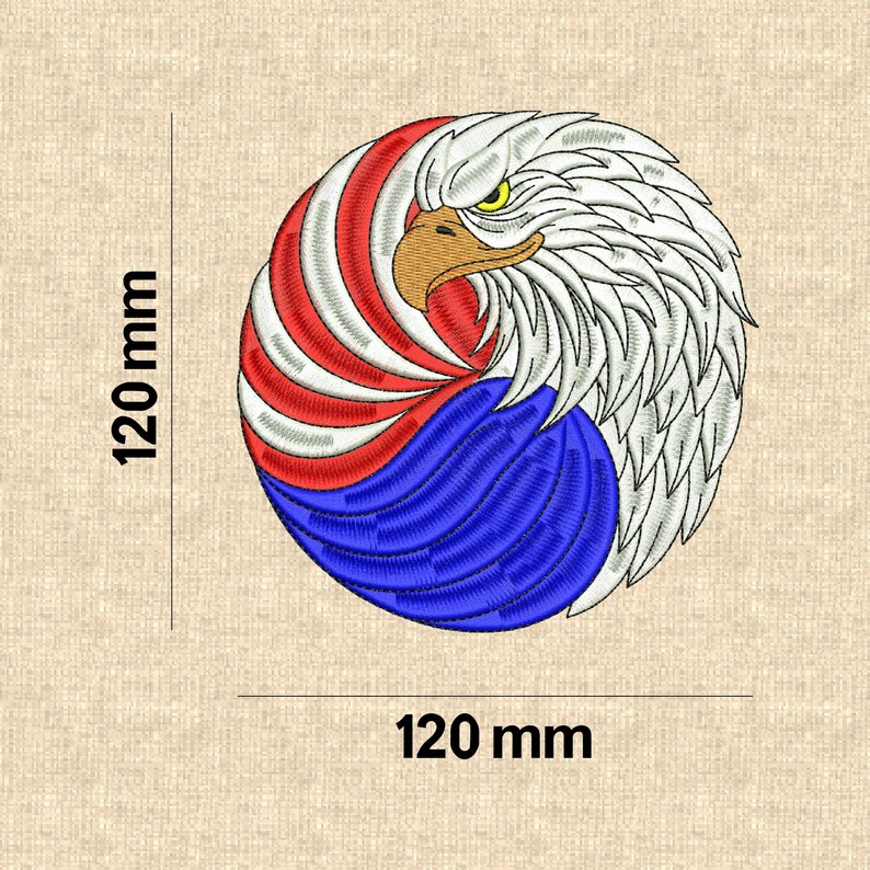 Eagle Embroidery Design Files for Machine Embroidery.eagle - Etsy