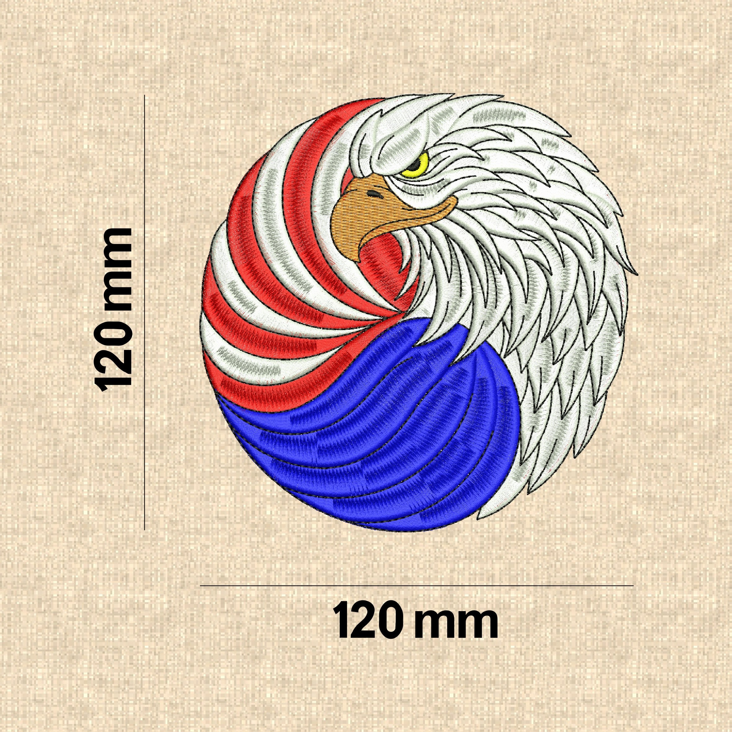 Eagle Embroidery Design Files for Machine Embroidery.eagle - Etsy