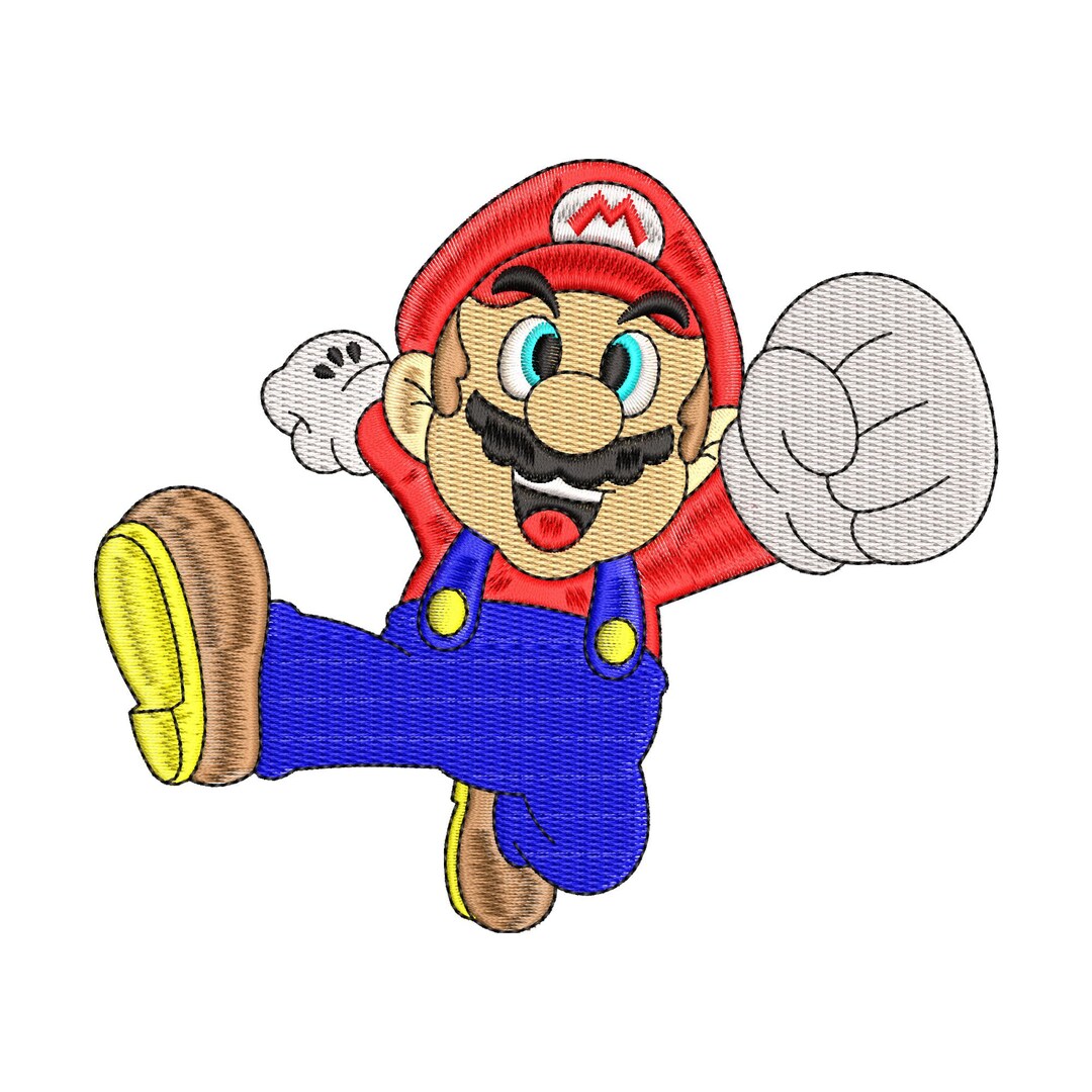 Mario Embroidery Design Files for Machine Embroidery. - Etsy