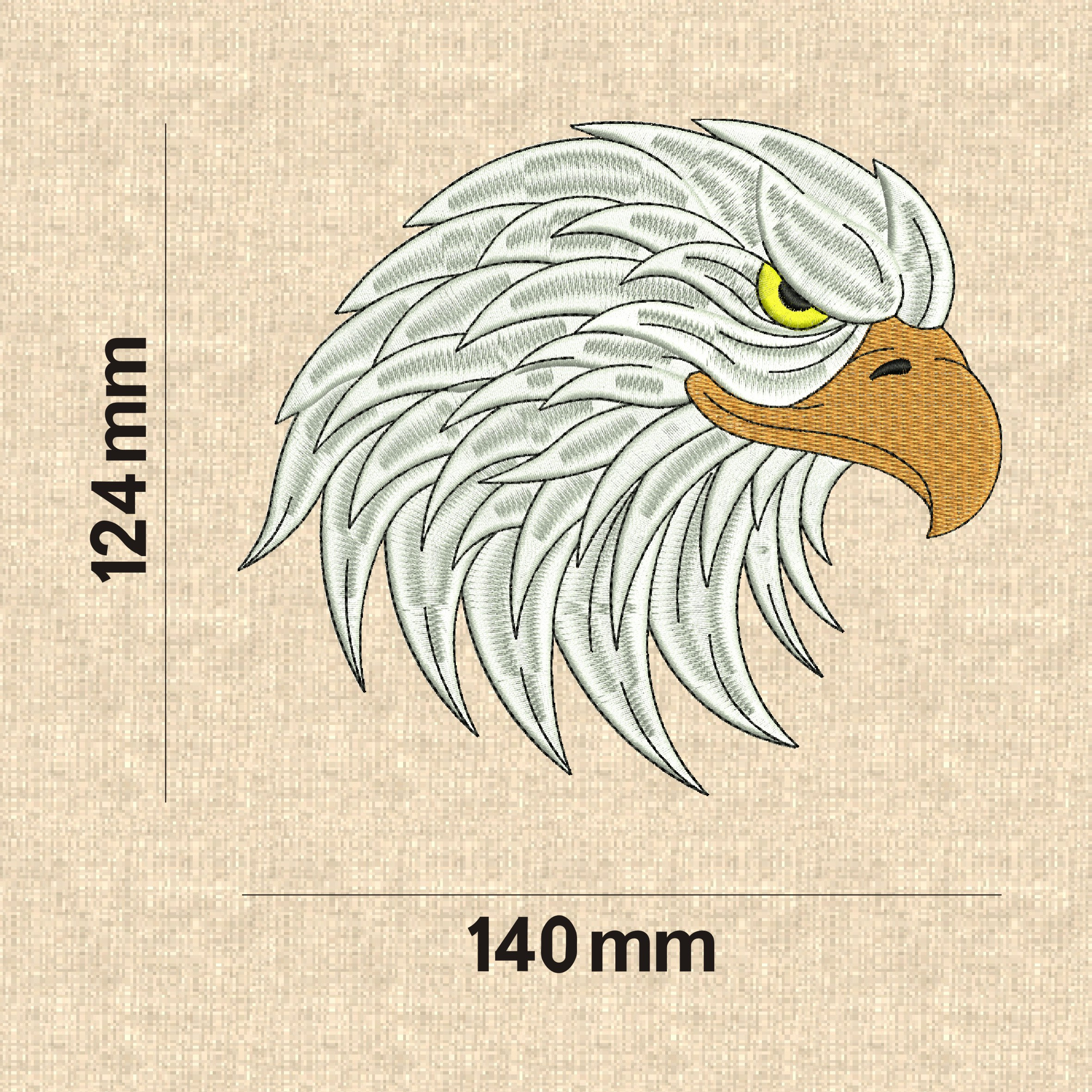 Eagle Embroidery Design Files for Machine Embroidery.eagle - Etsy
