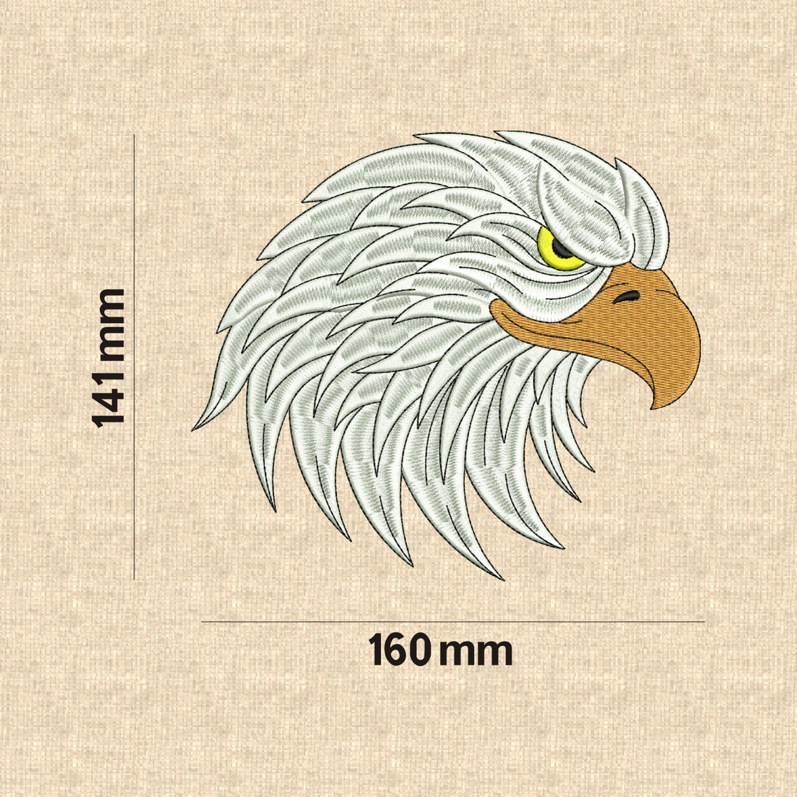 Eagle Embroidery Design Files for Machine Embroidery.eagle - Etsy