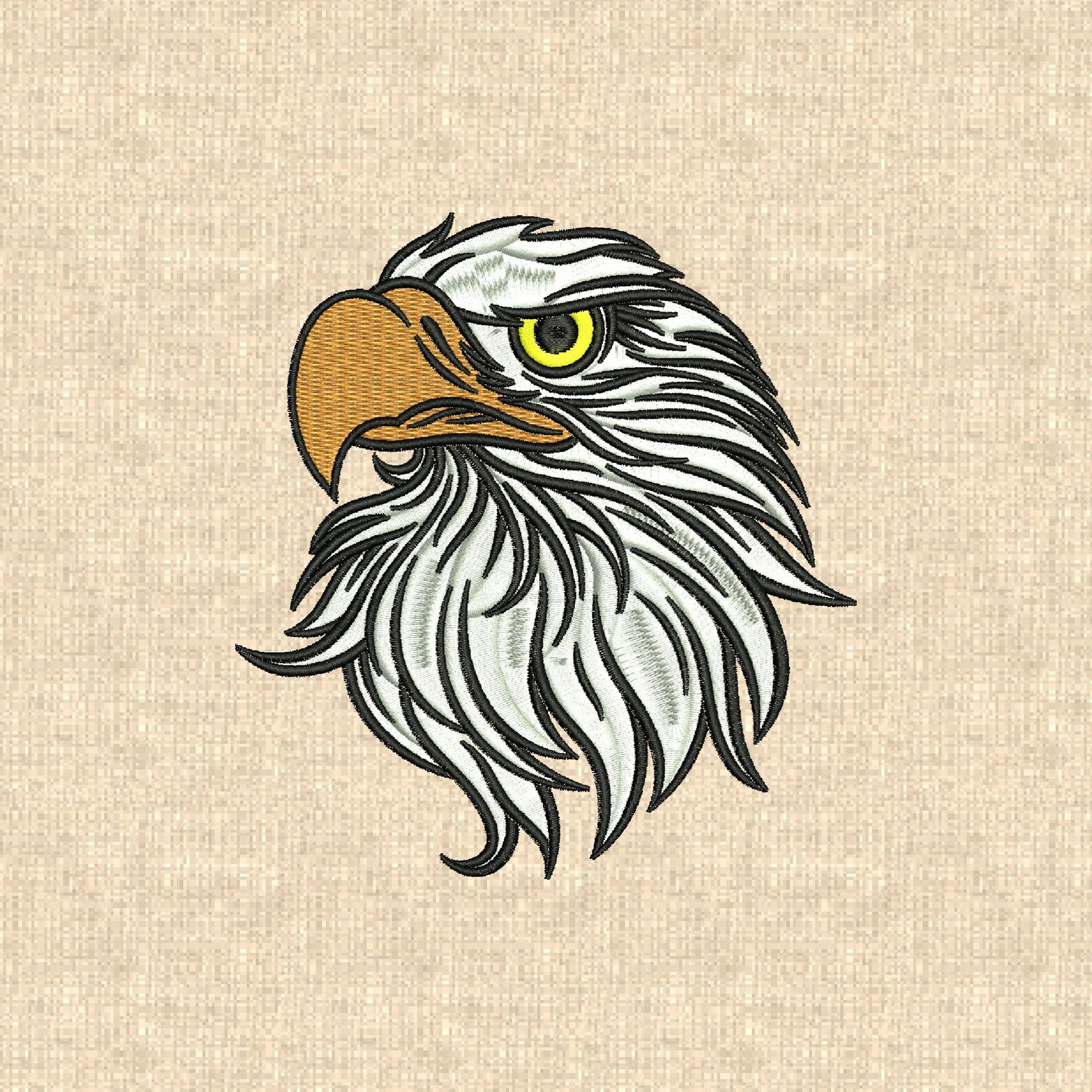 Eagle Embroidery Design Files for Machine Embroidery.eagle Embroidery ...