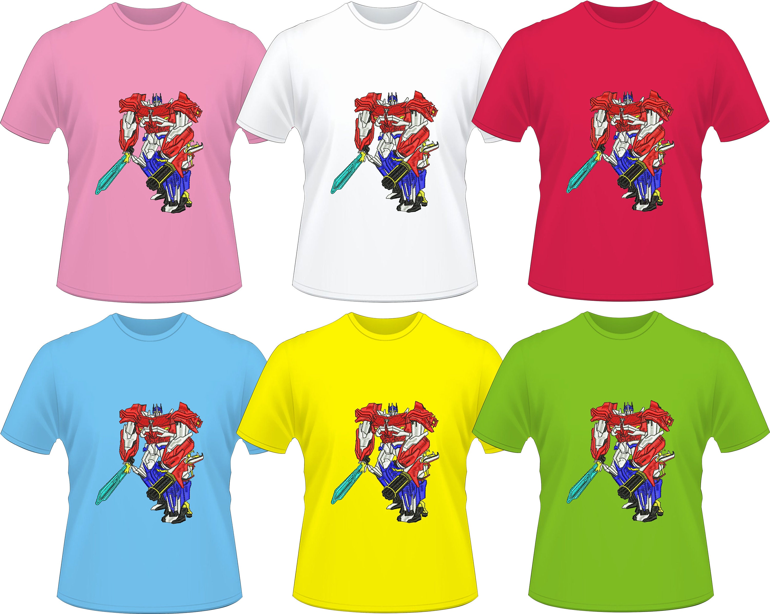 Optimus Prime Embroidery Design.machine Embroidery | Etsy