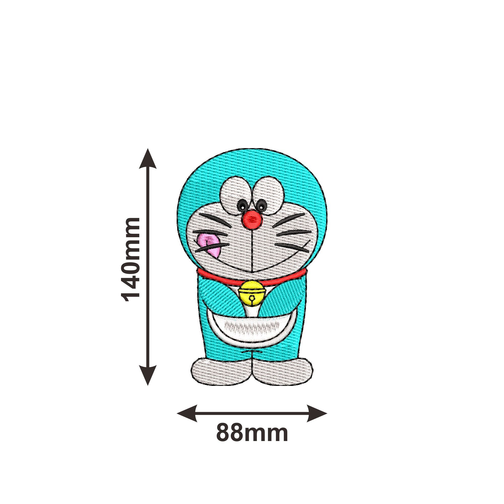 Doraemon Embroidery Design Files for Machine Embroidery. - Etsy UK