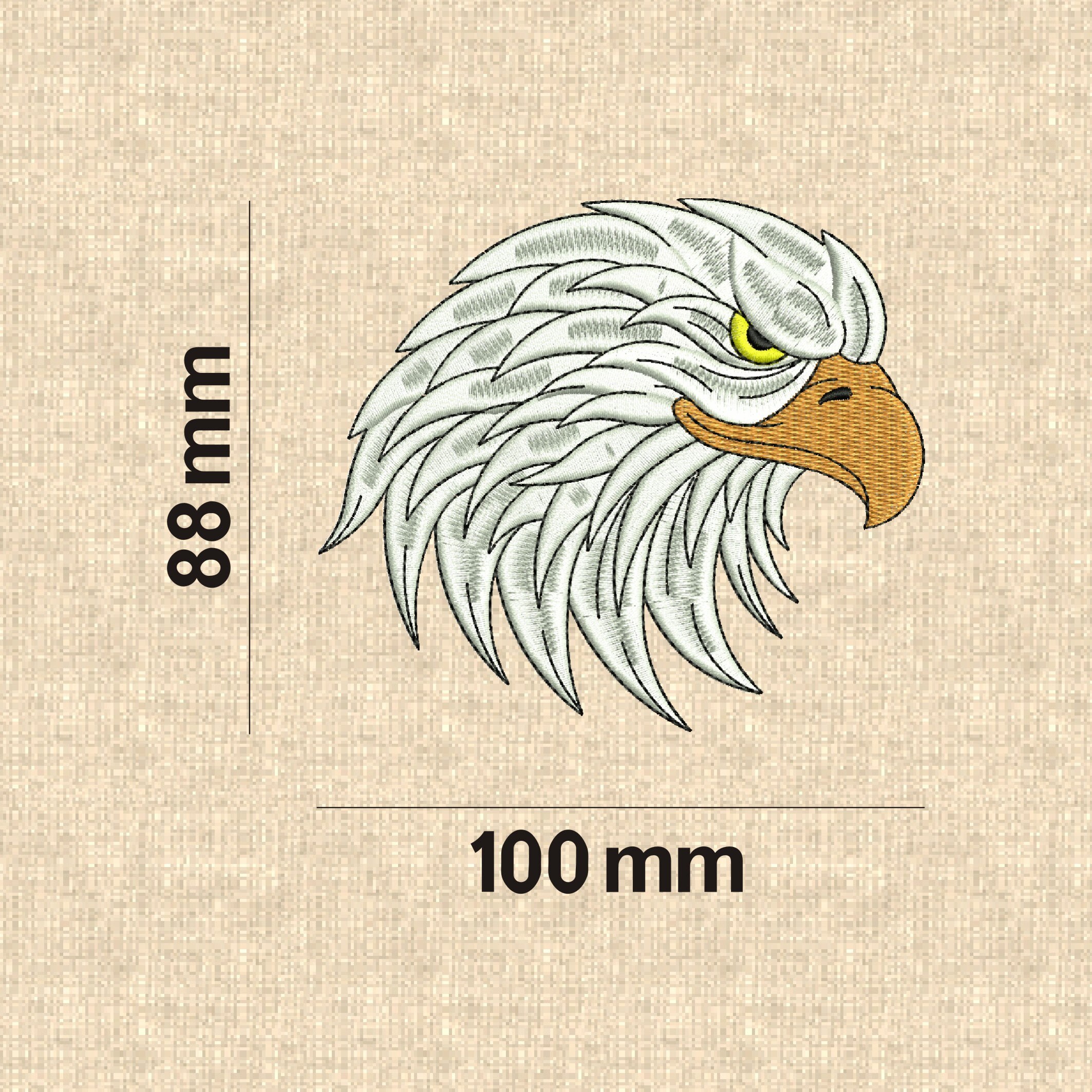 Eagle Embroidery Design Files for Machine Embroidery.eagle - Etsy