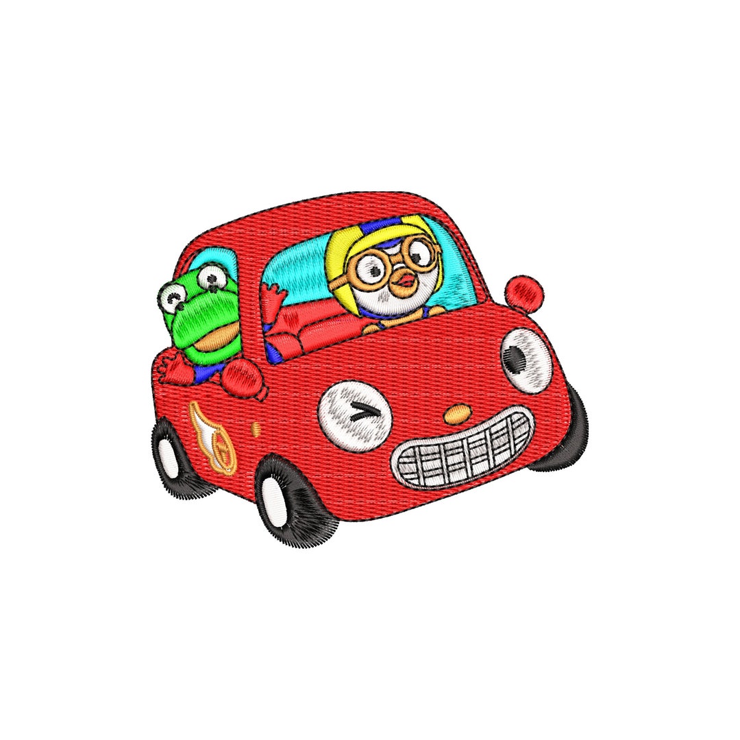 Pororo Embroidery Design Files for Machine Embroidery. - Etsy