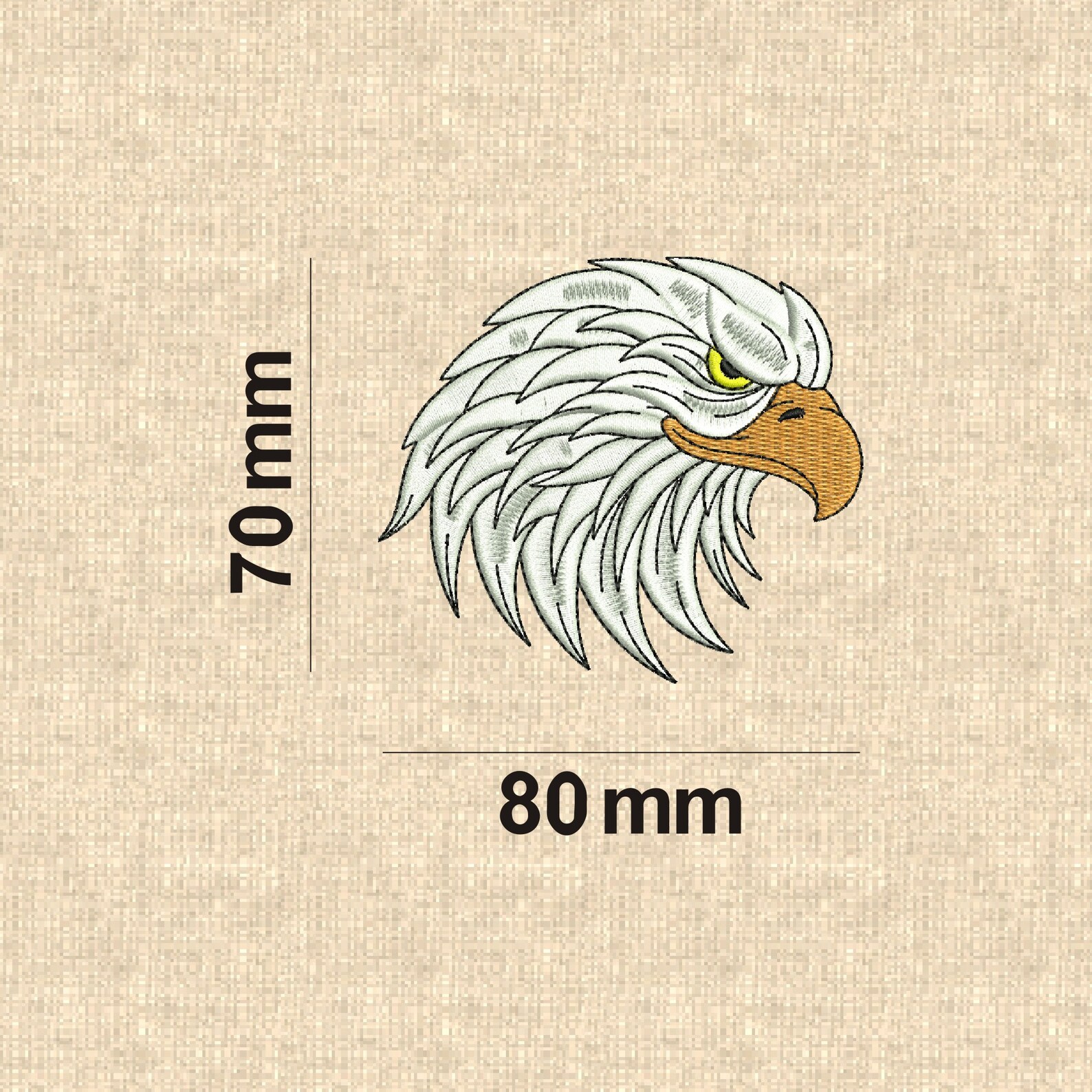 Eagle Embroidery Design Files for Machine Embroidery.eagle - Etsy