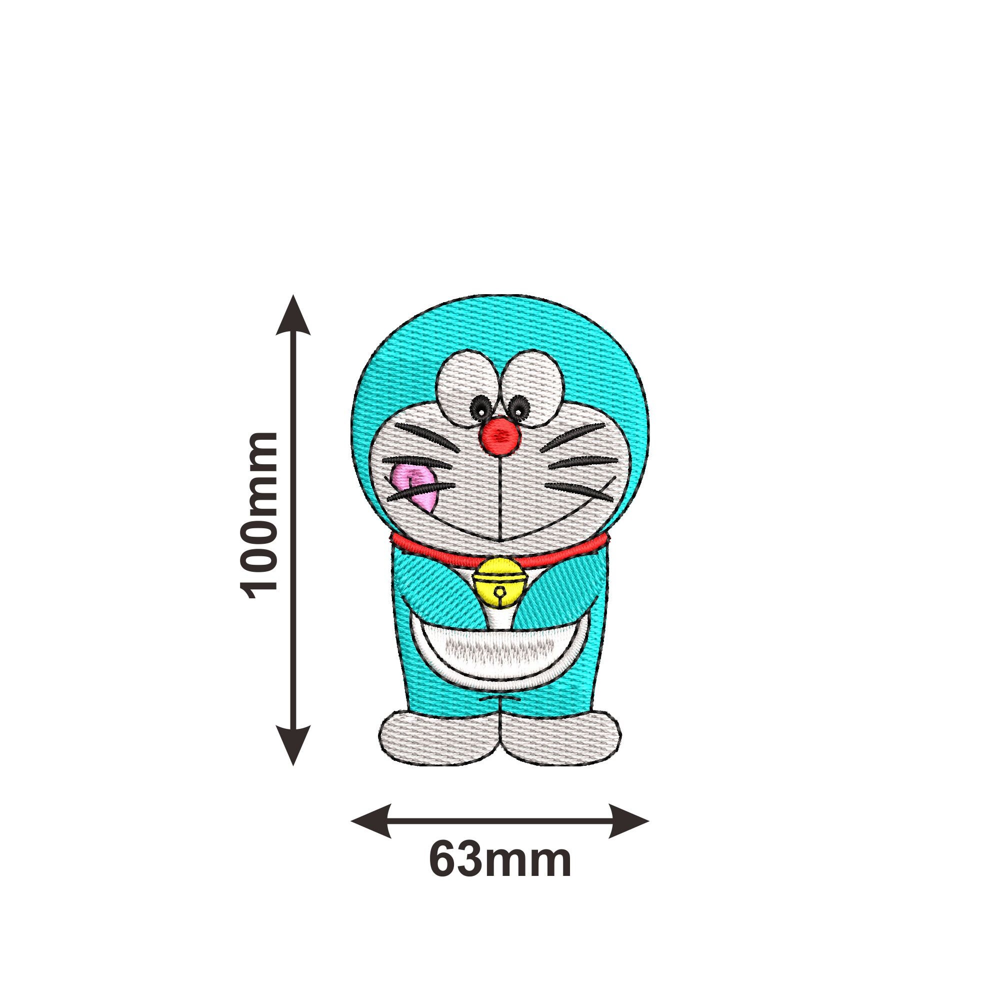 Doraemon Embroidery Design Files for Machine Embroidery. - Etsy UK